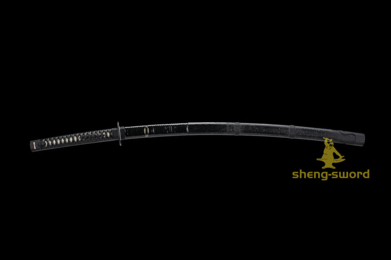 TOP Class Japanese Shinken Katana Clay Tempered Tamahagane Steel Choji ...