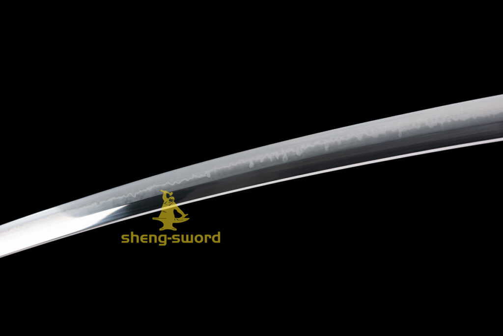TOP Class Japanese Tachi Katana Clay Tempered T-10 Steel Choji Hamon ...