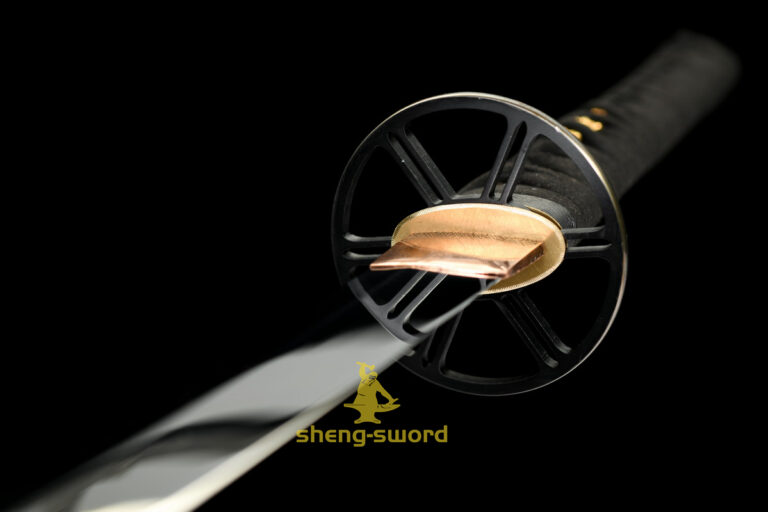 High Class Japanese Shinken Katana Clay Tempered S7 Steel Shine Blade ...
