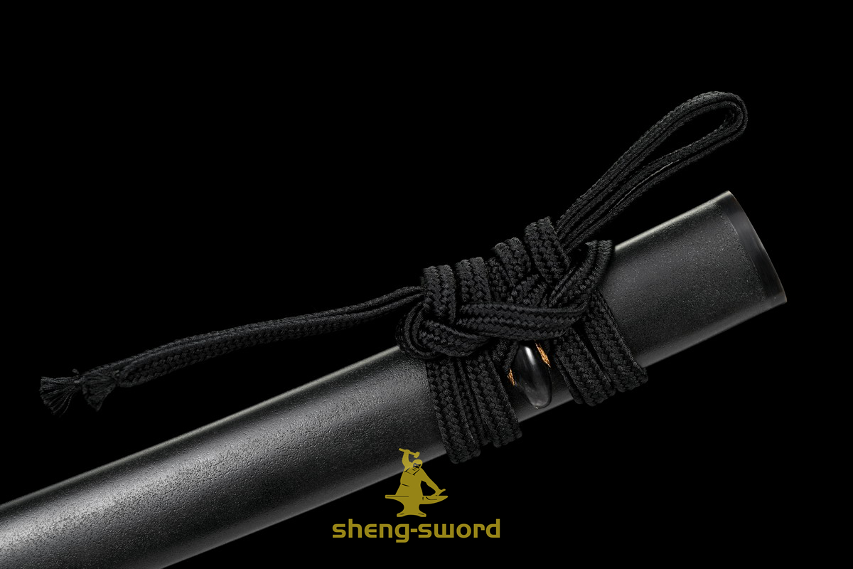 High Class Japanese Shinken Katana Clay Tempered S7 Steel Shine Blade ...