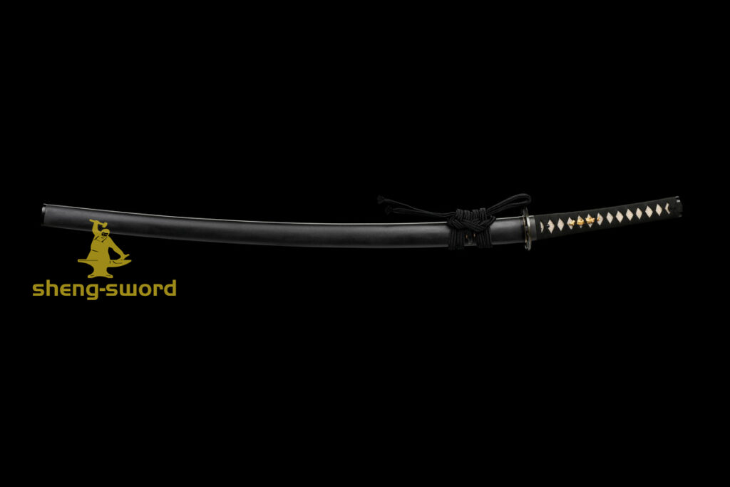 High Class Japanese Shinken Katana Clay Tempered S7 Steel Shine Blade ...